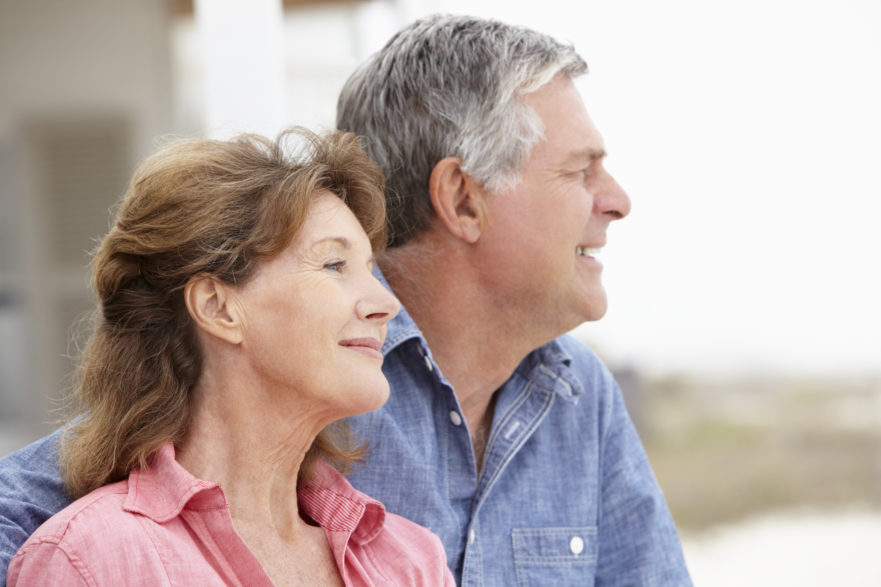 Mid 50's couple peaceful smile - Marriage Dynamics Institute